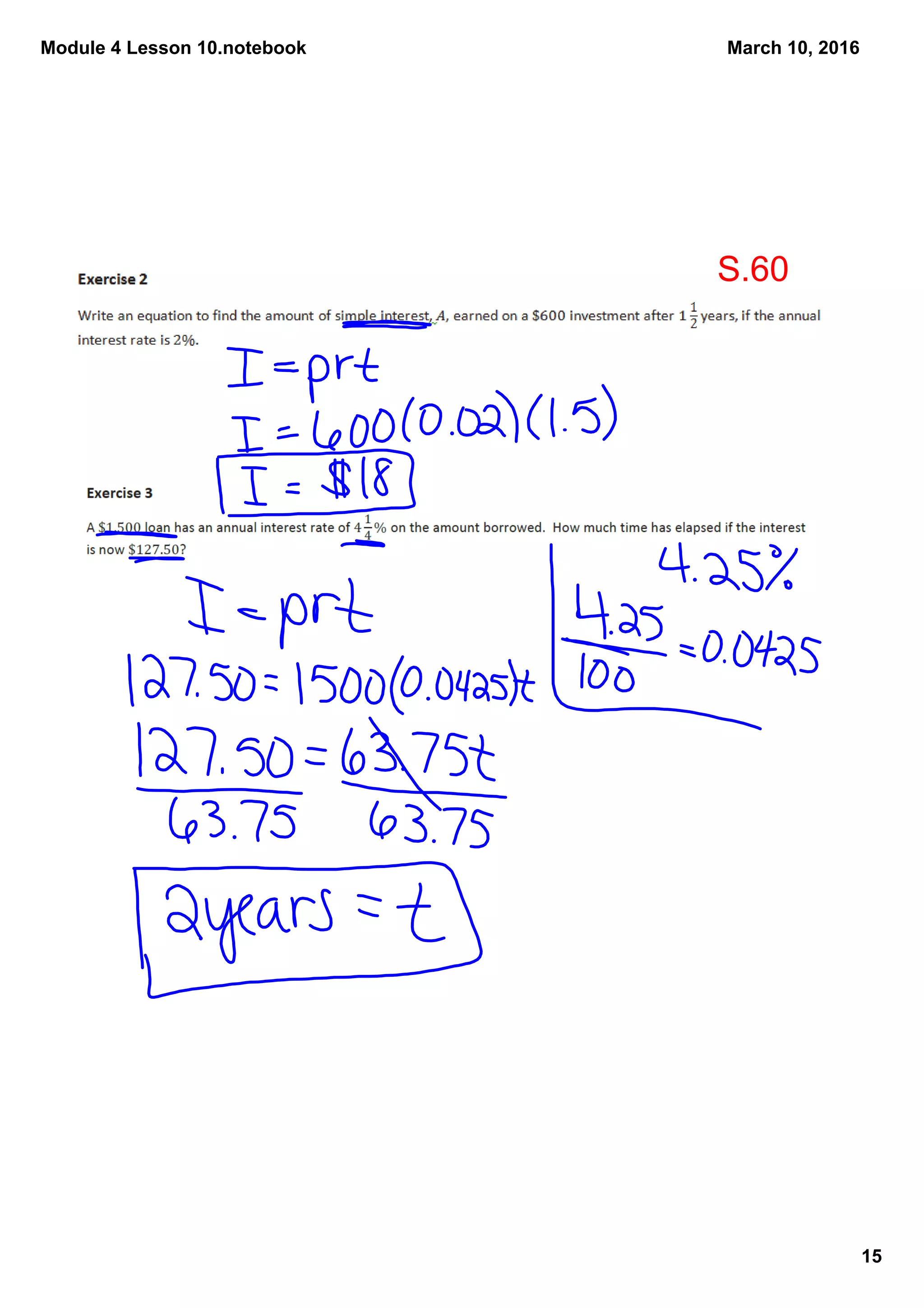 Module 4 lesson 10 | PDF