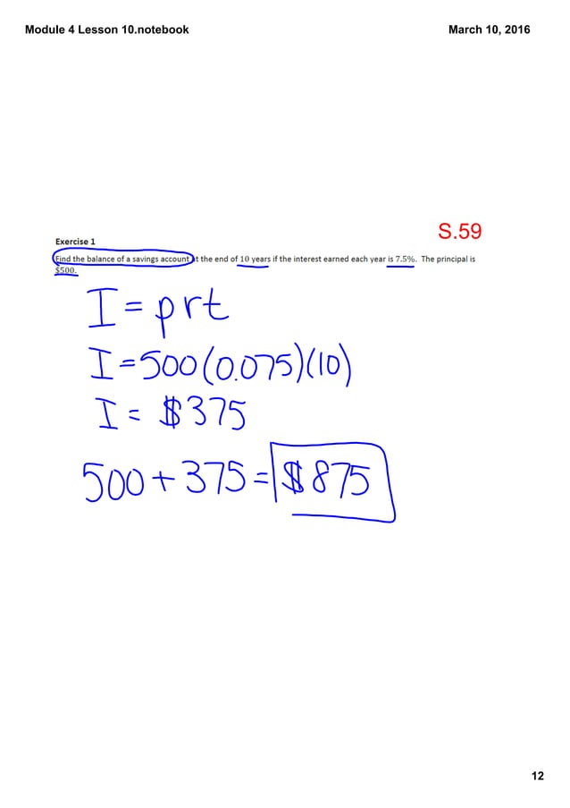 Module 4 lesson 10 | PDF