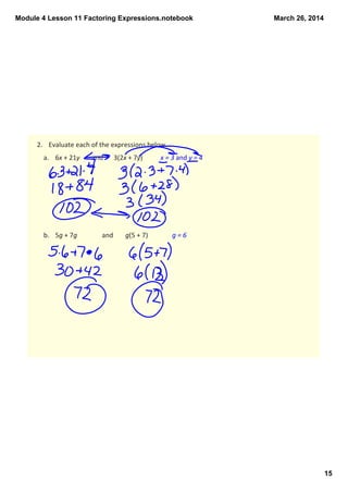 Module 4 lesson 11 | PDF