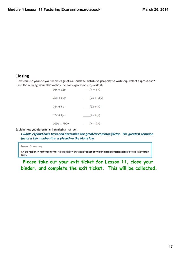 Module 4 lesson 11 | PDF | Technology & Computing