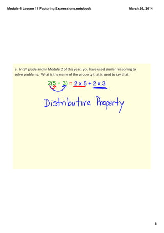 Module 4 lesson 11 | PDF