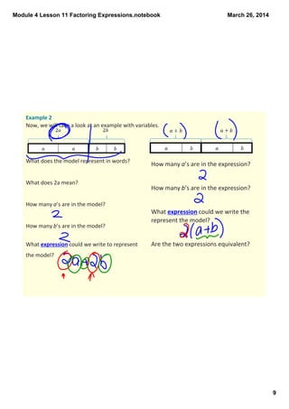 Module 4 lesson 11 | PDF
