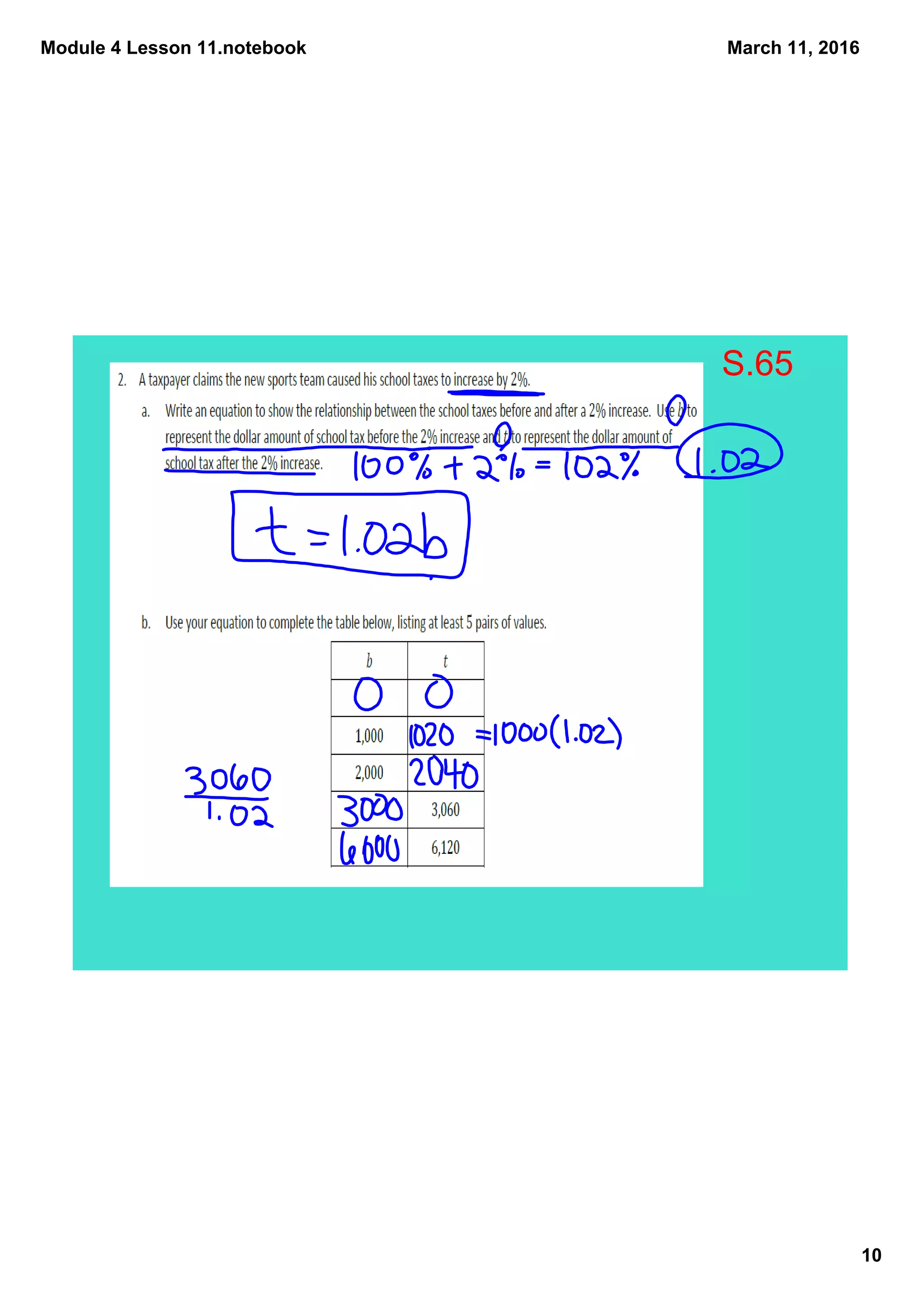 Module 4 lesson 11 | PDF
