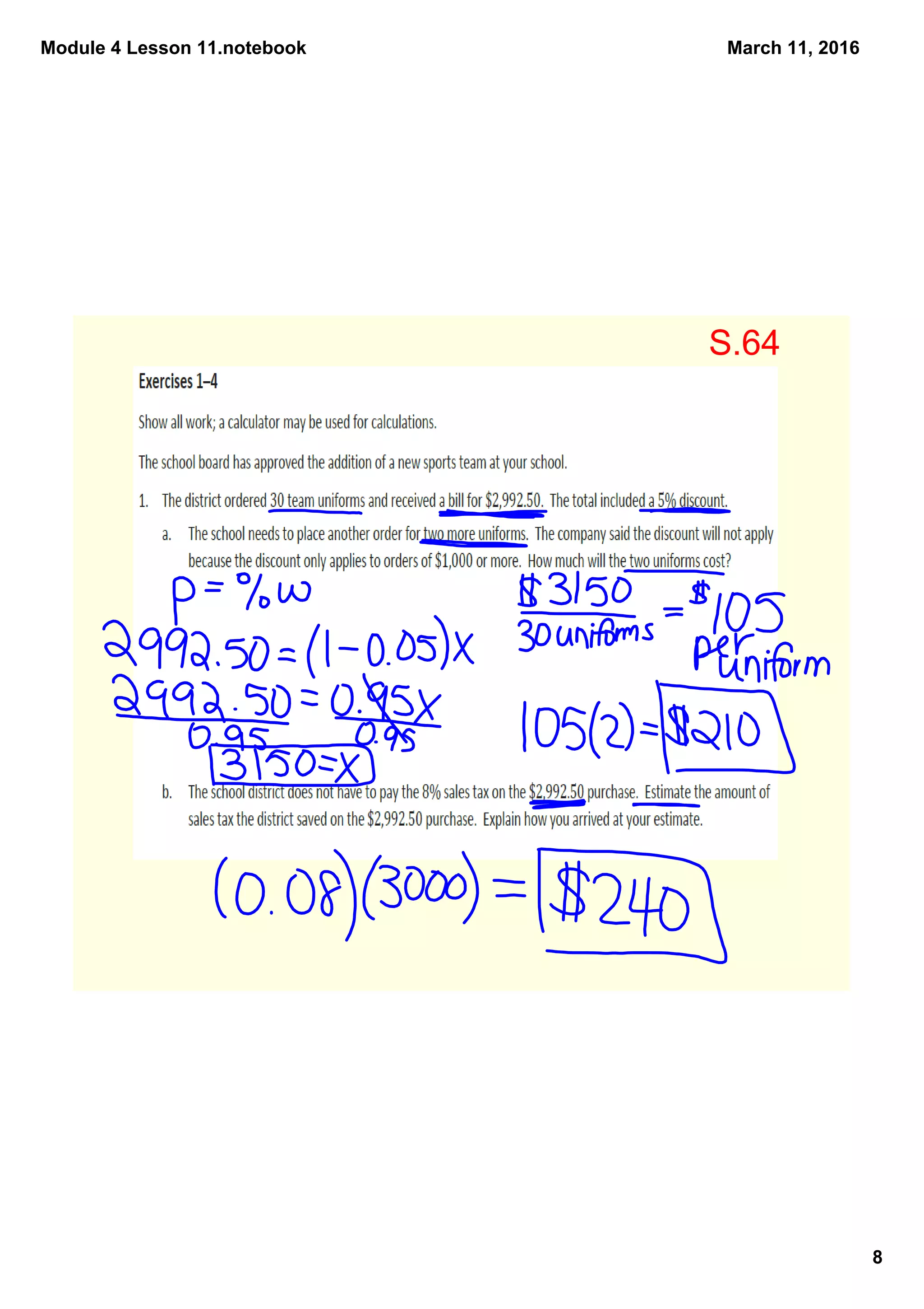 Module 4 lesson 11 | PDF