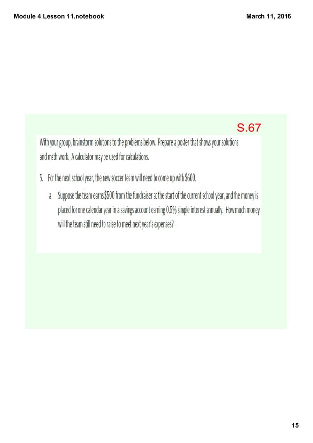 Module 4 lesson 11 | PDF | Personal Taxes | Personal Finance