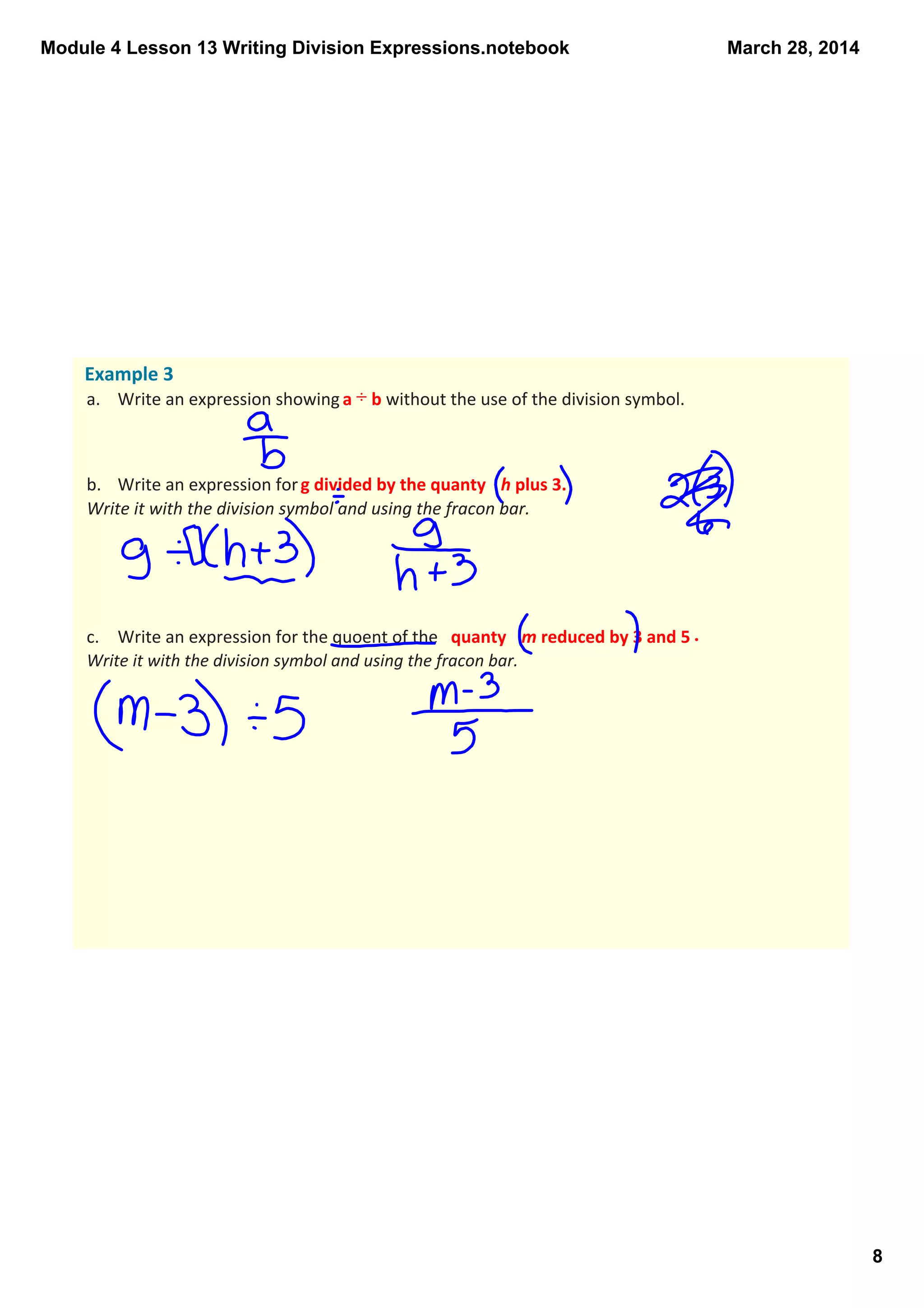 Module 4 lesson 13 | PDF