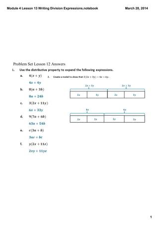 Module 4 lesson 13 | PDF