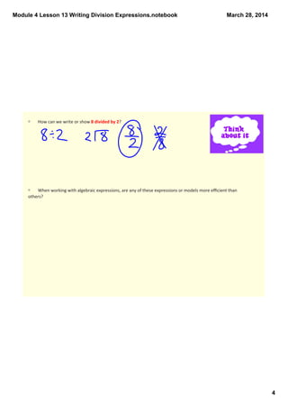 Module 4 lesson 13 | PDF