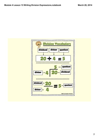 Module 4 lesson 13 | PDF