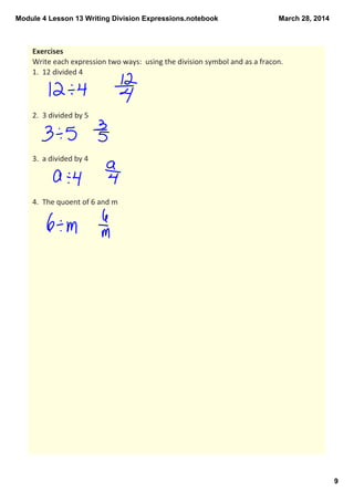 Module 4 lesson 13 | PDF
