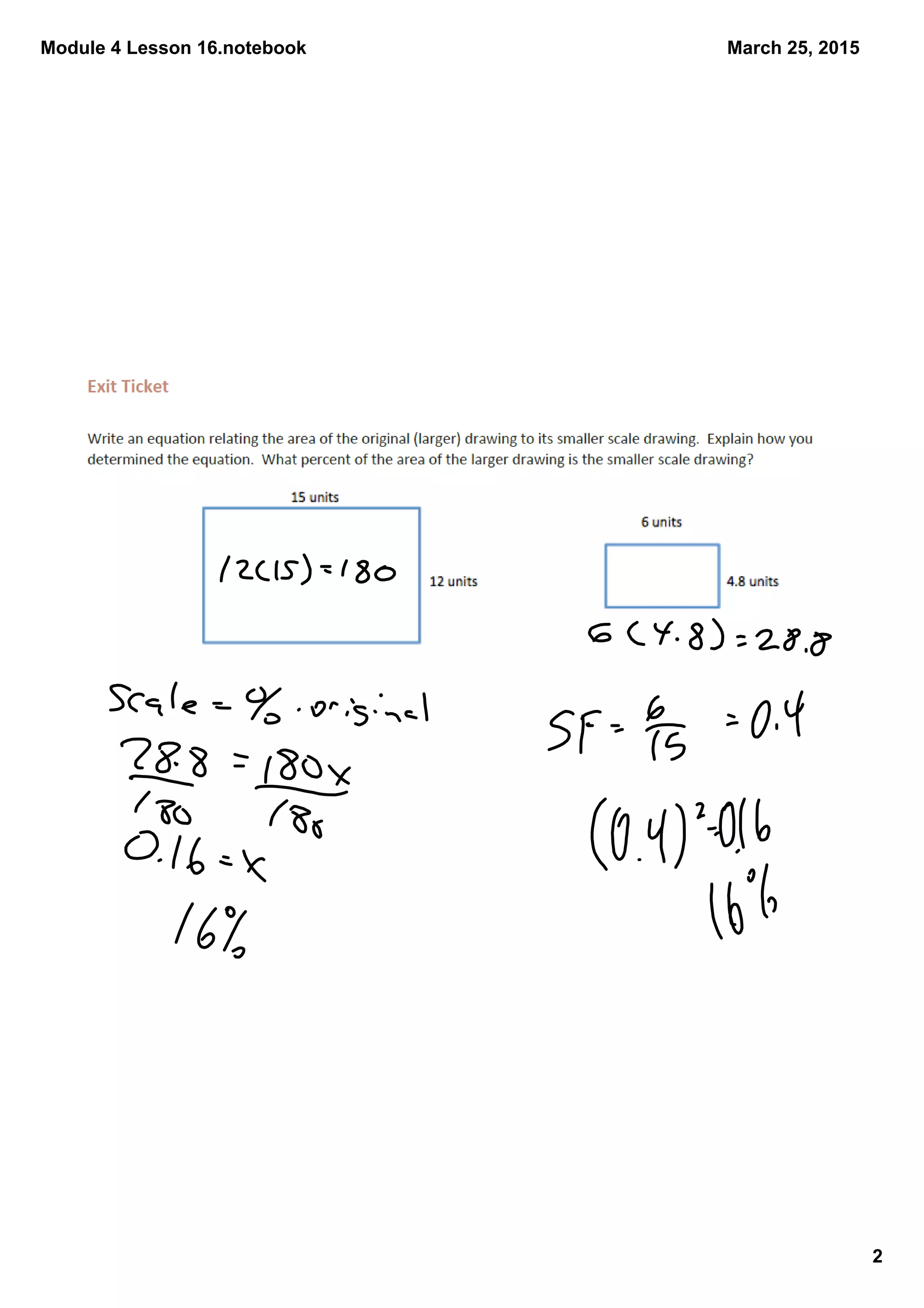 Module 4 lesson 16 | PDF