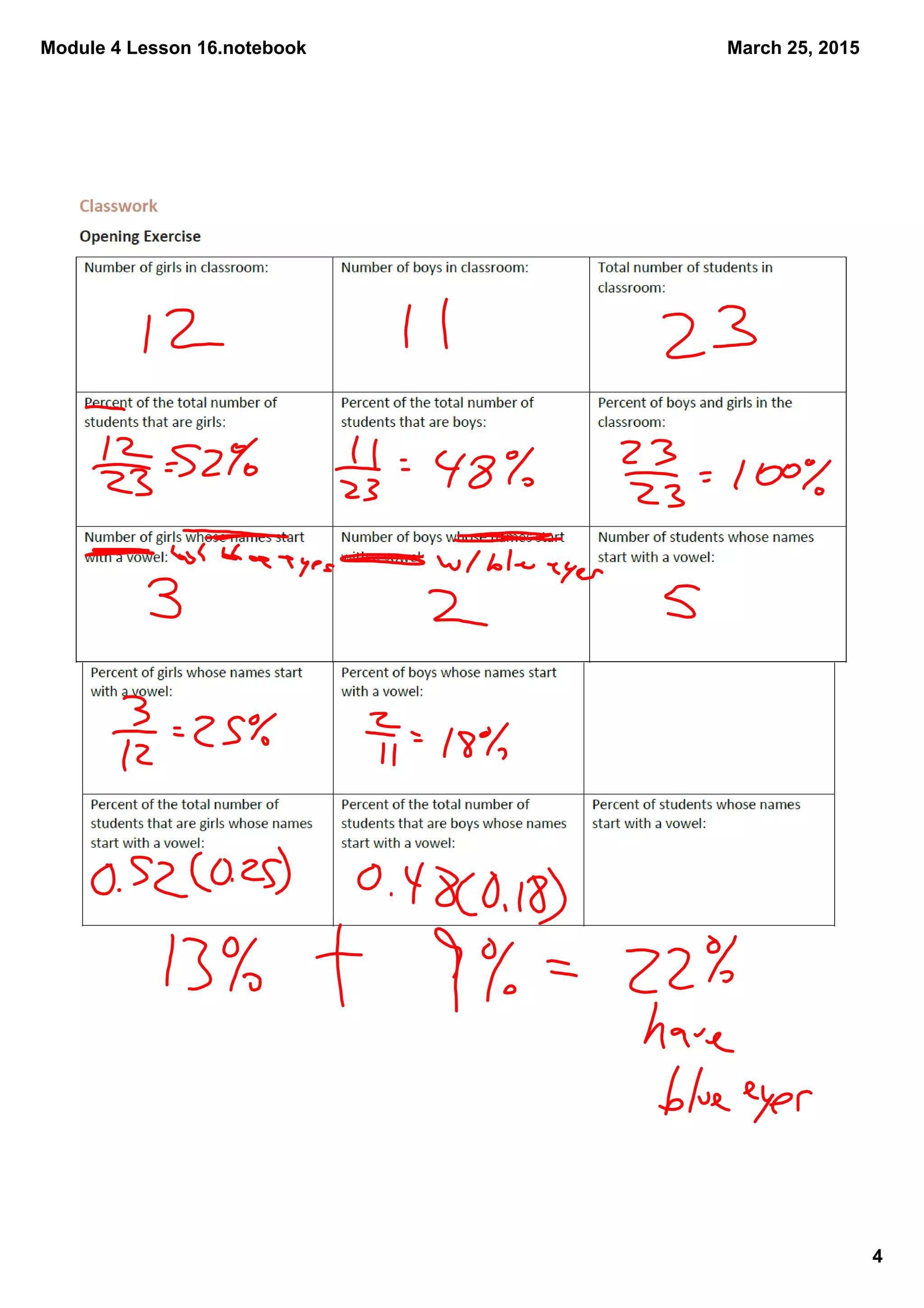 Module 4 lesson 16 | PDF