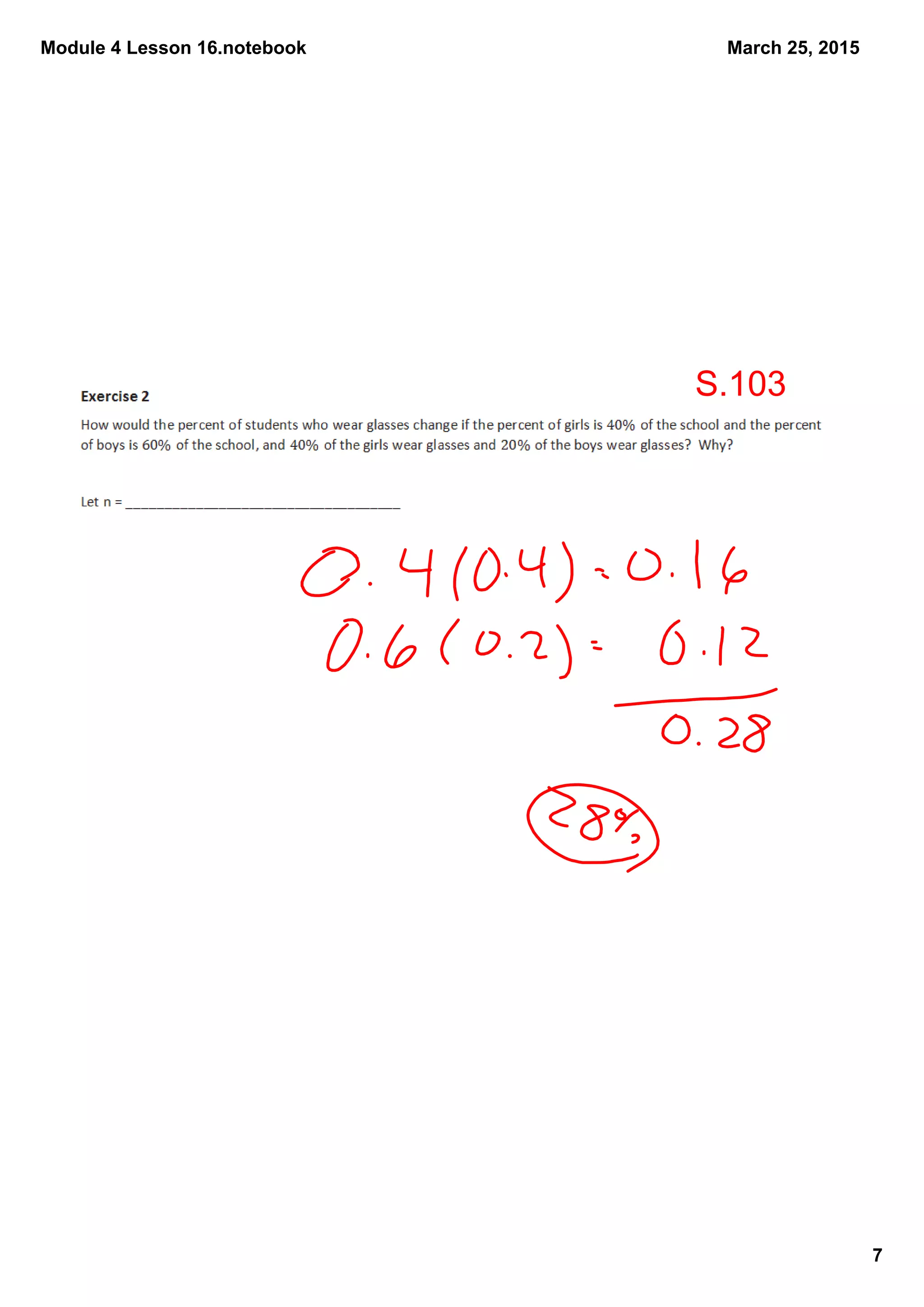 Module 4 lesson 16 | PDF