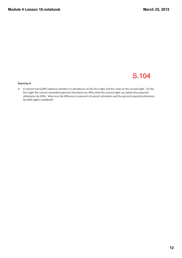 Module 4 lesson 16 | PDF