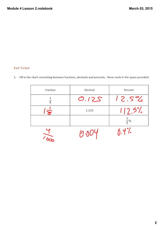 Module 4 lesson 2 | PDF