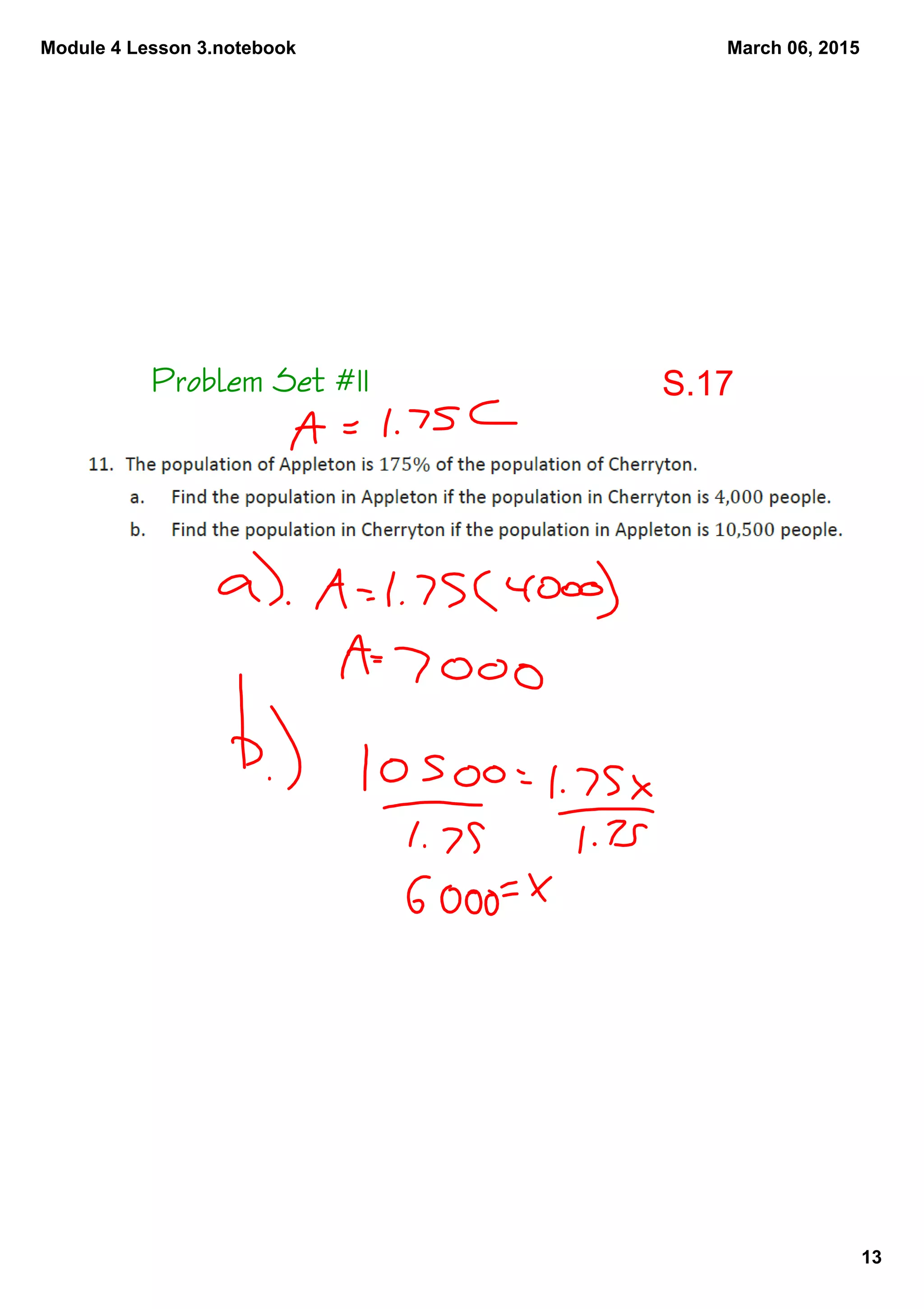 Module 4 lesson 3 | PDF