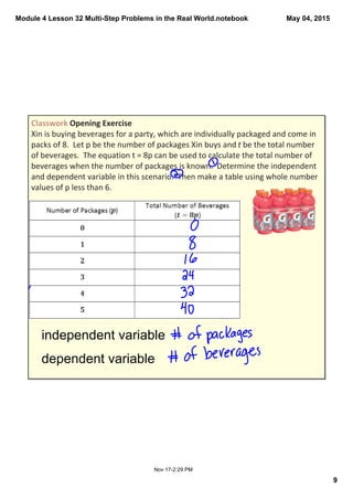Module 4 lesson 32 | PDF