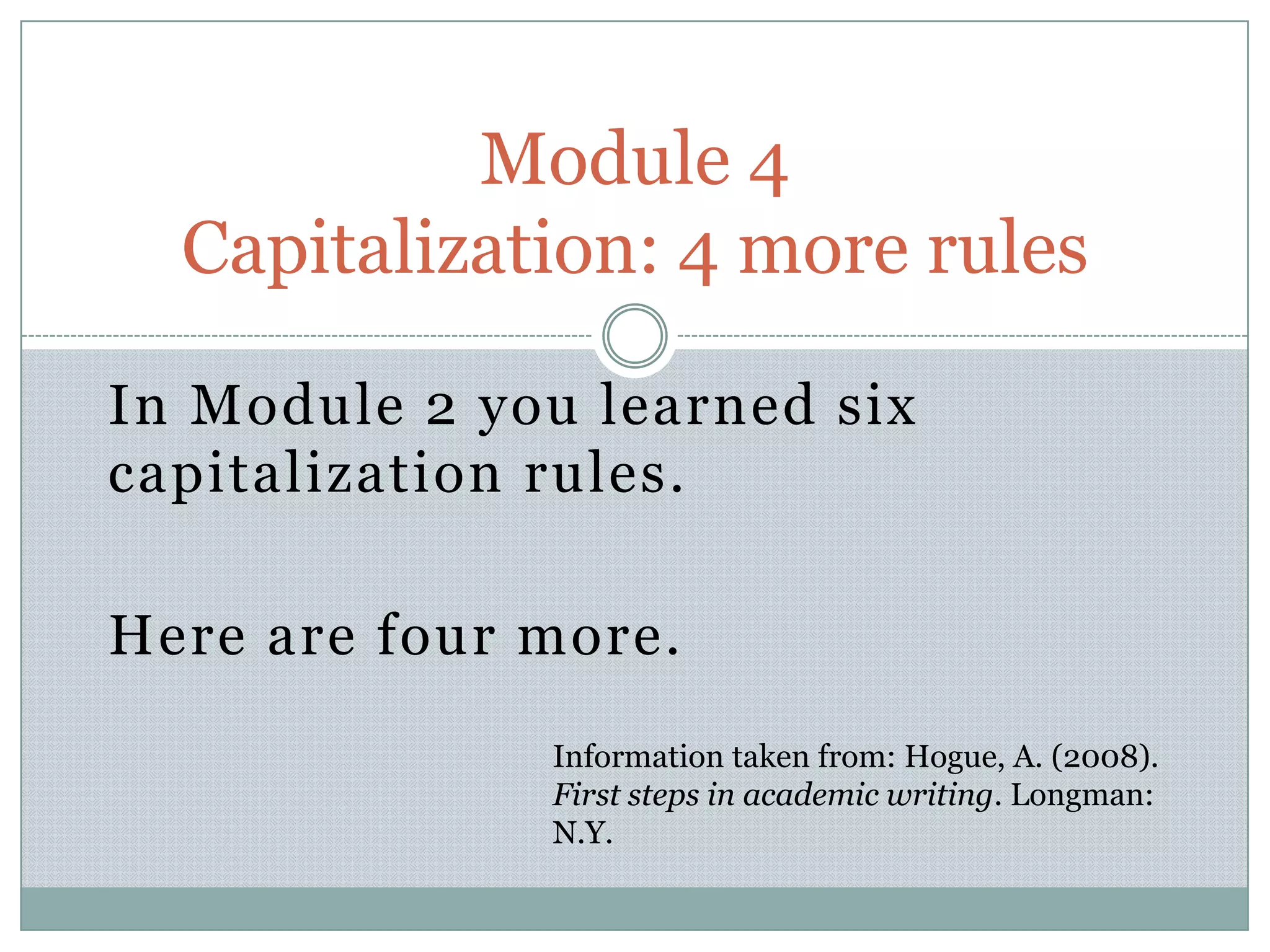 Module 4 lesson 4.3 | PPT