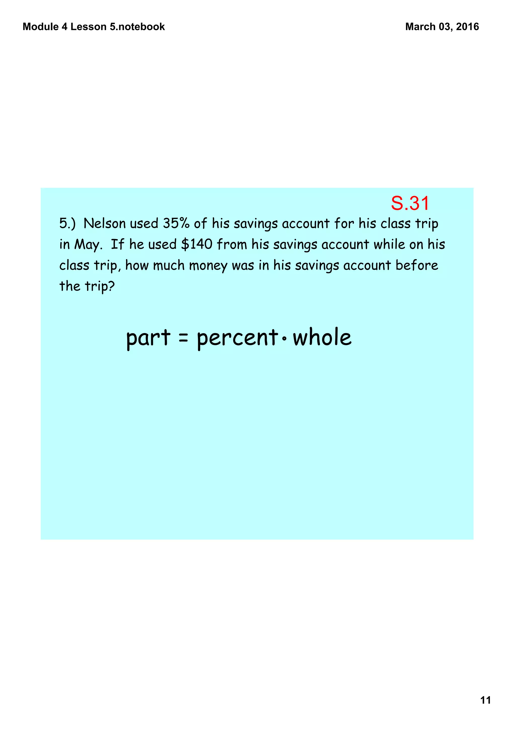 Module 4 lesson 5 | PDF
