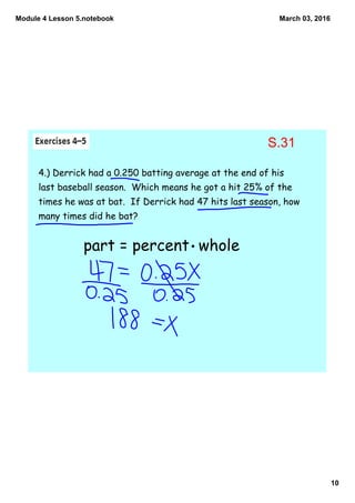 Module 4 lesson 5 | PDF
