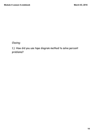 Module 4 lesson 5 | PDF
