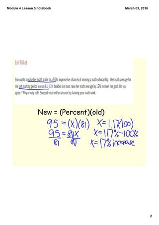Module 4 lesson 5 | PDF