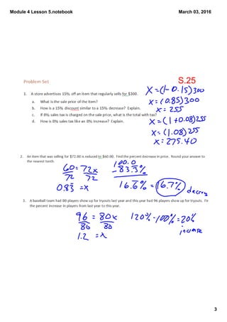 Module 4 lesson 5 | PDF