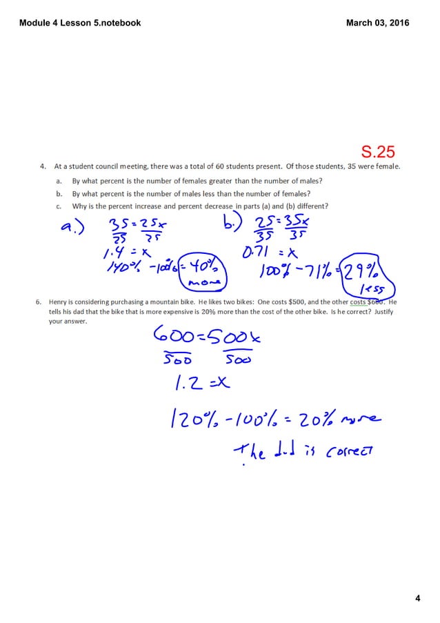Module 4 lesson 5 | PDF