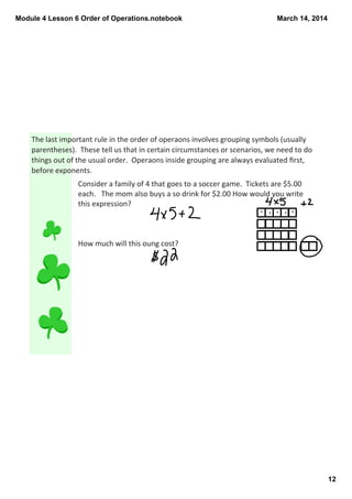 Module 4 lesson 6 | PDF
