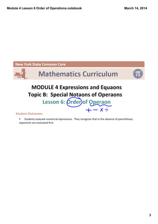 Module 4 lesson 6 | PDF