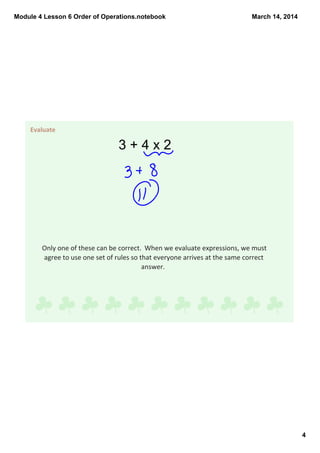 Module 4 lesson 6 | PDF