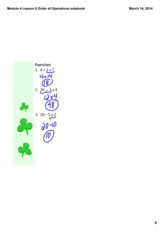 Module 4 lesson 6 | PDF