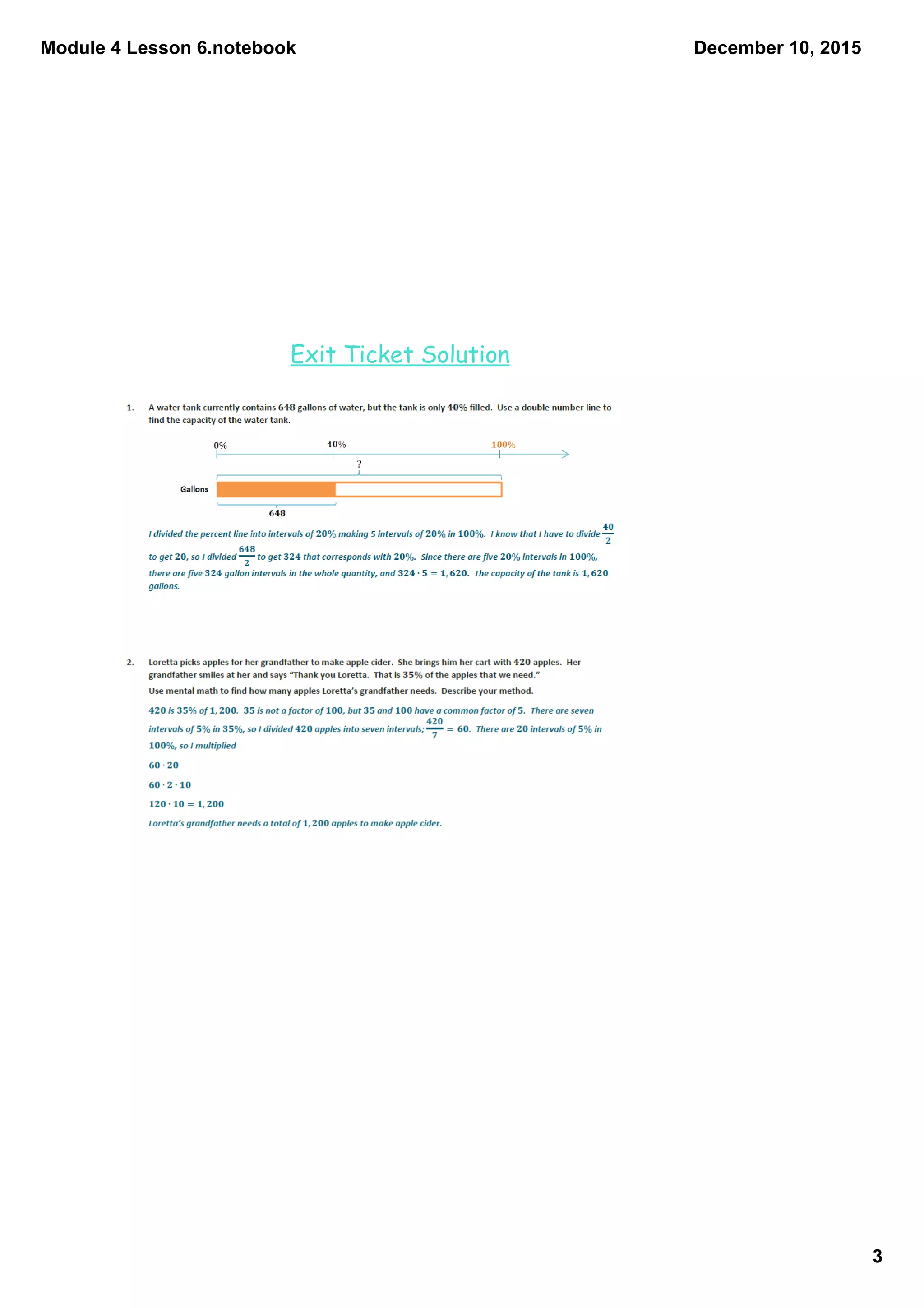 Module 4 lesson 6 | PDF
