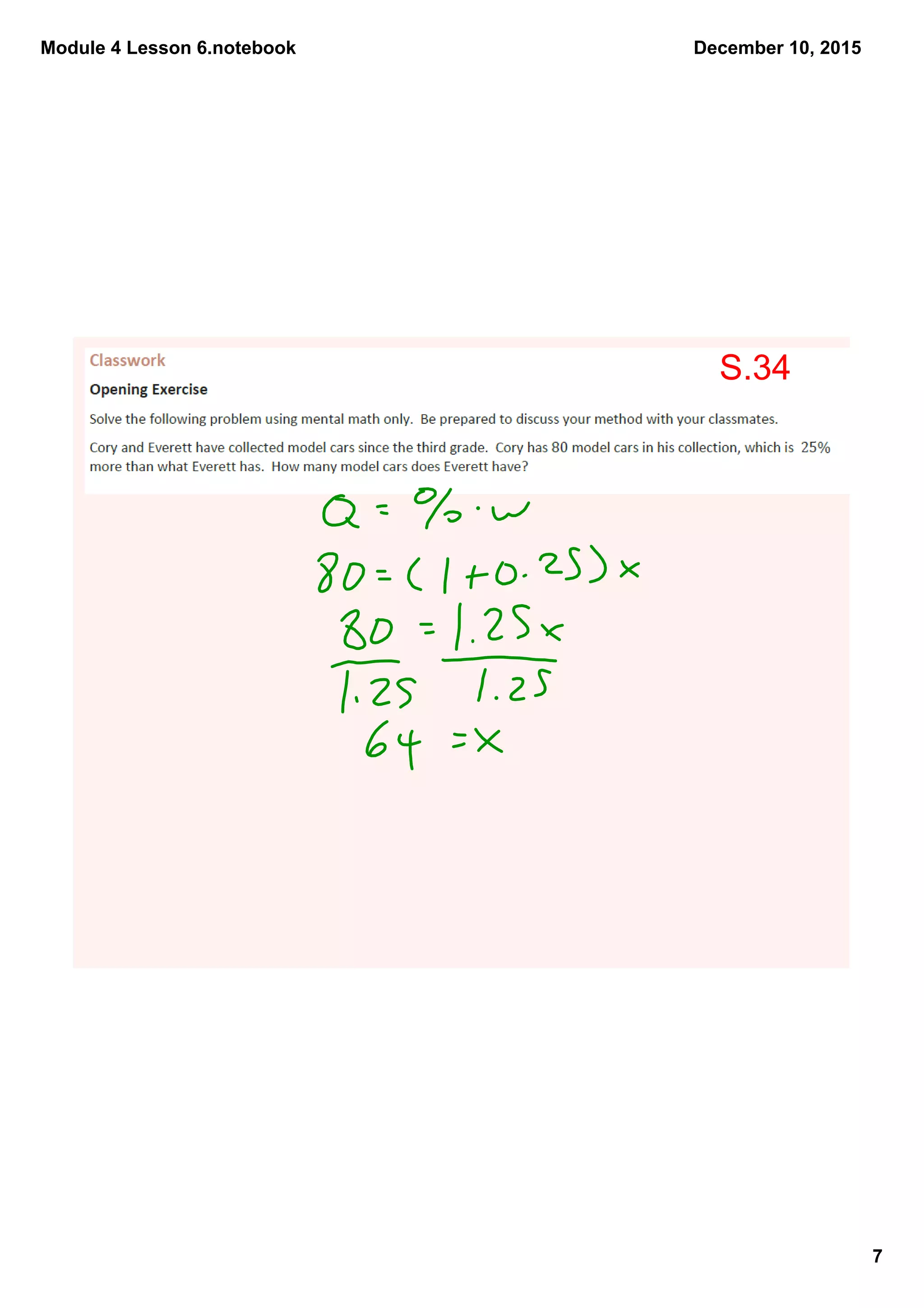 Module 4 lesson 6 | PDF