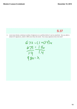 Module 4 lesson 6 | PDF