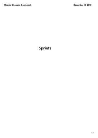 Module 4 lesson 6 | PDF