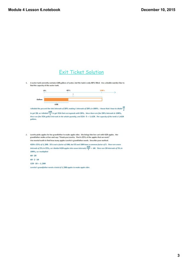Module 4 lesson 6 | PDF