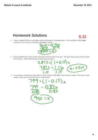 Module 4 lesson 6 | PDF