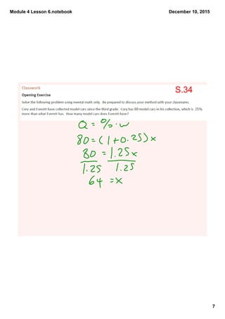 Module 4 lesson 6 | PDF