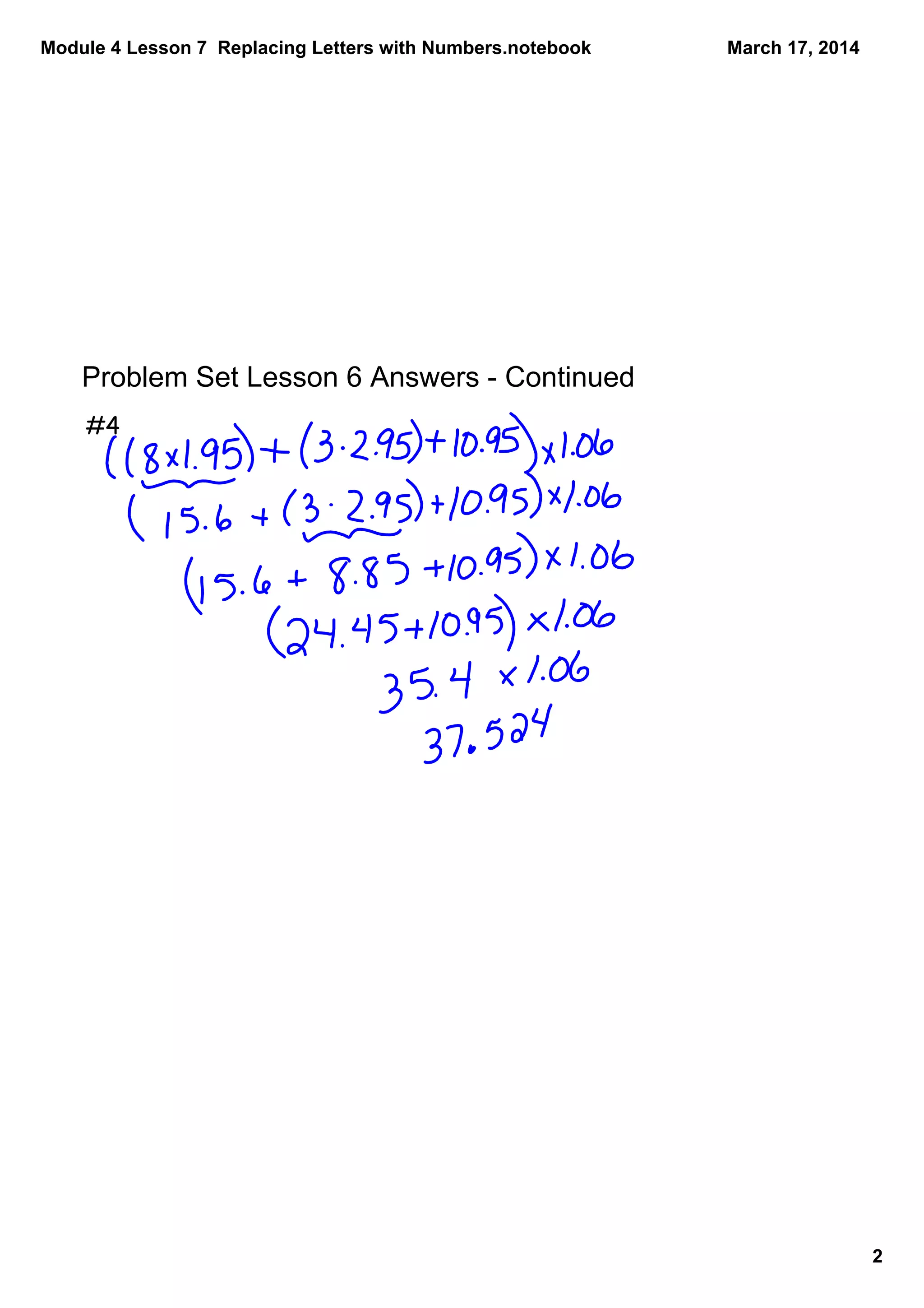 Module 4 lesson 7 | PDF | Physics | Science