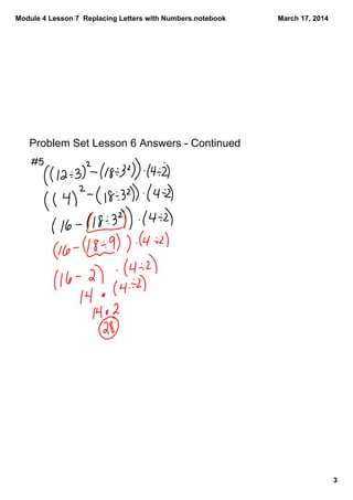 Module 4 lesson 7 | PDF | Physics | Science