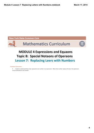 Module 4 lesson 7 | PDF | Physics | Science