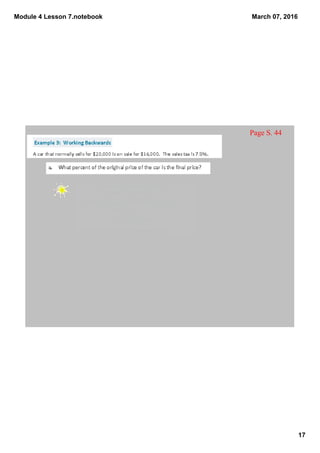 Module 4 lesson 7 | PDF