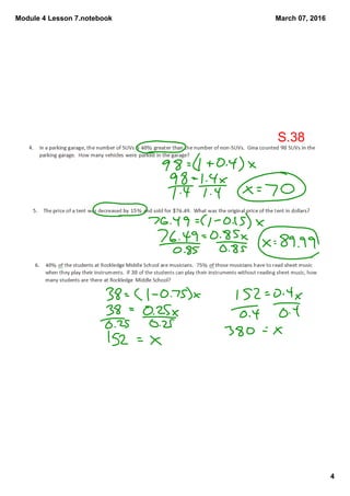 Module 4 lesson 7 | PDF