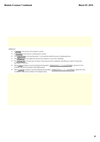 Module 4 lesson 7 | PDF