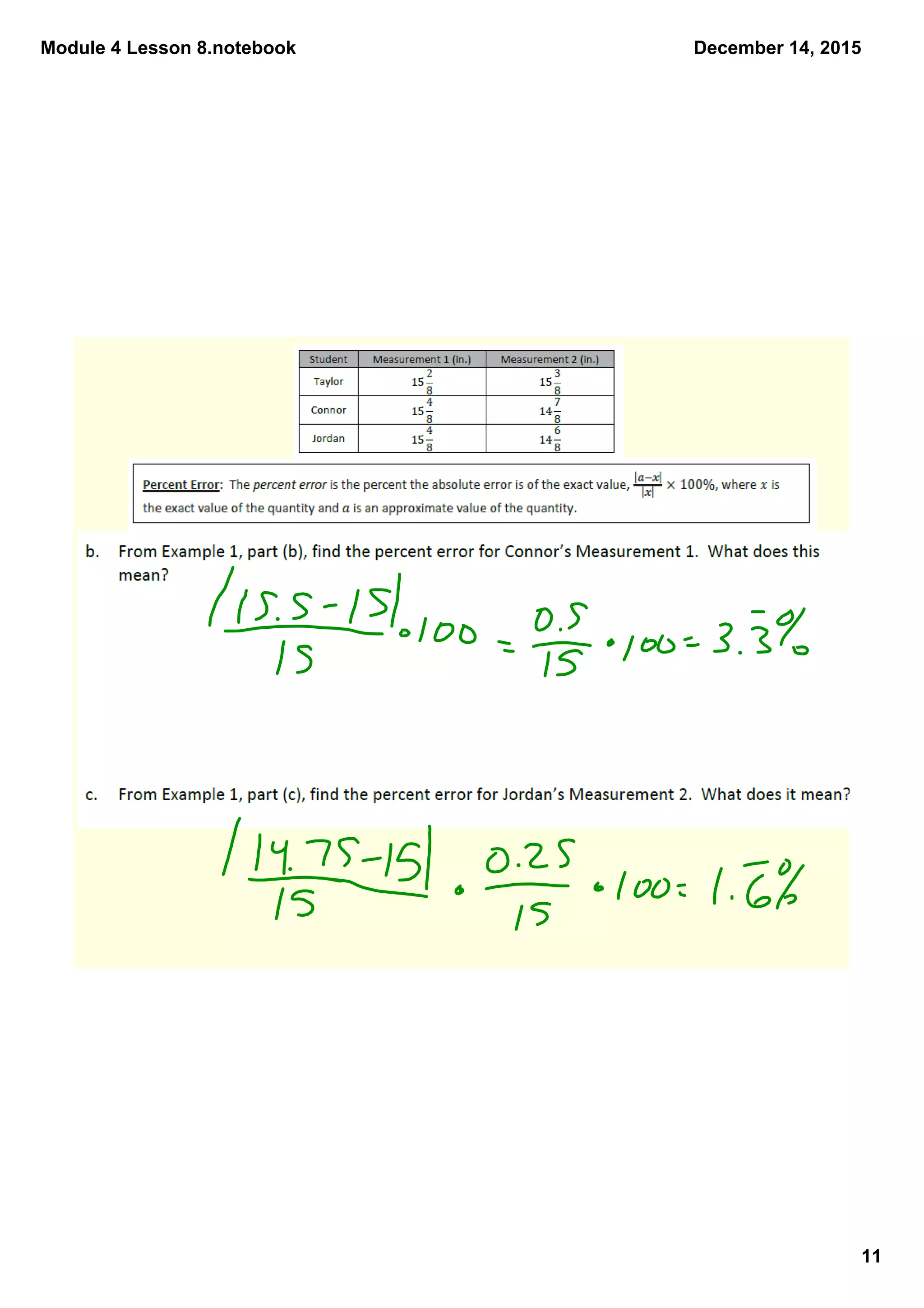 Module 4 lesson 8 | PDF