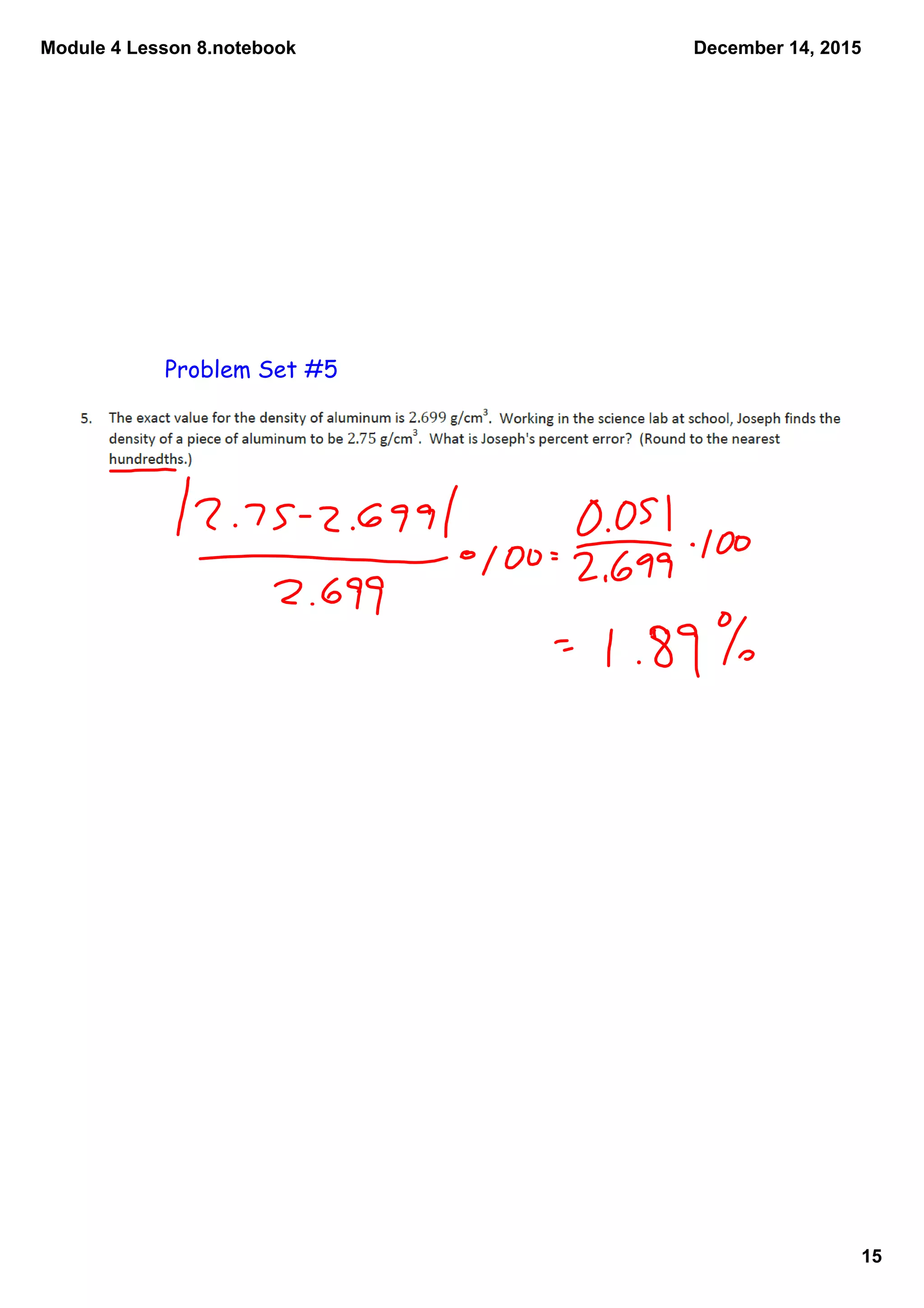 Module 4 lesson 8 | PDF | Educational Assessment | Education