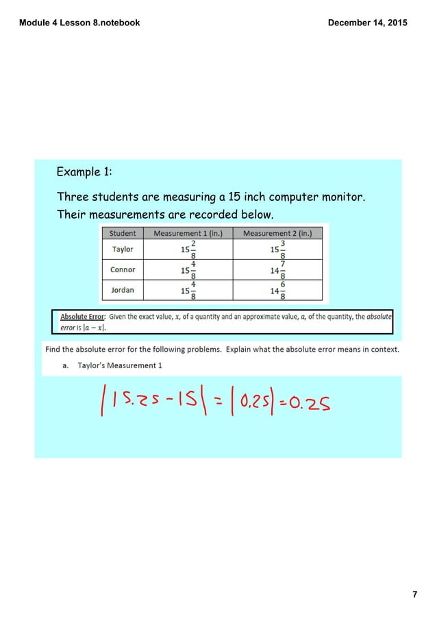 Module 4 lesson 8 | PDF | Educational Assessment | Education
