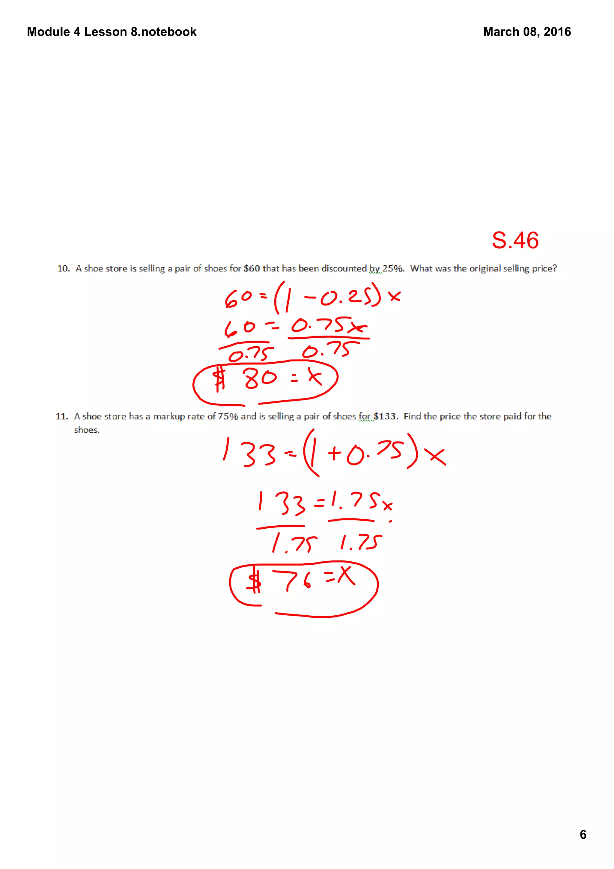 Module 4 lesson 8 | PDF