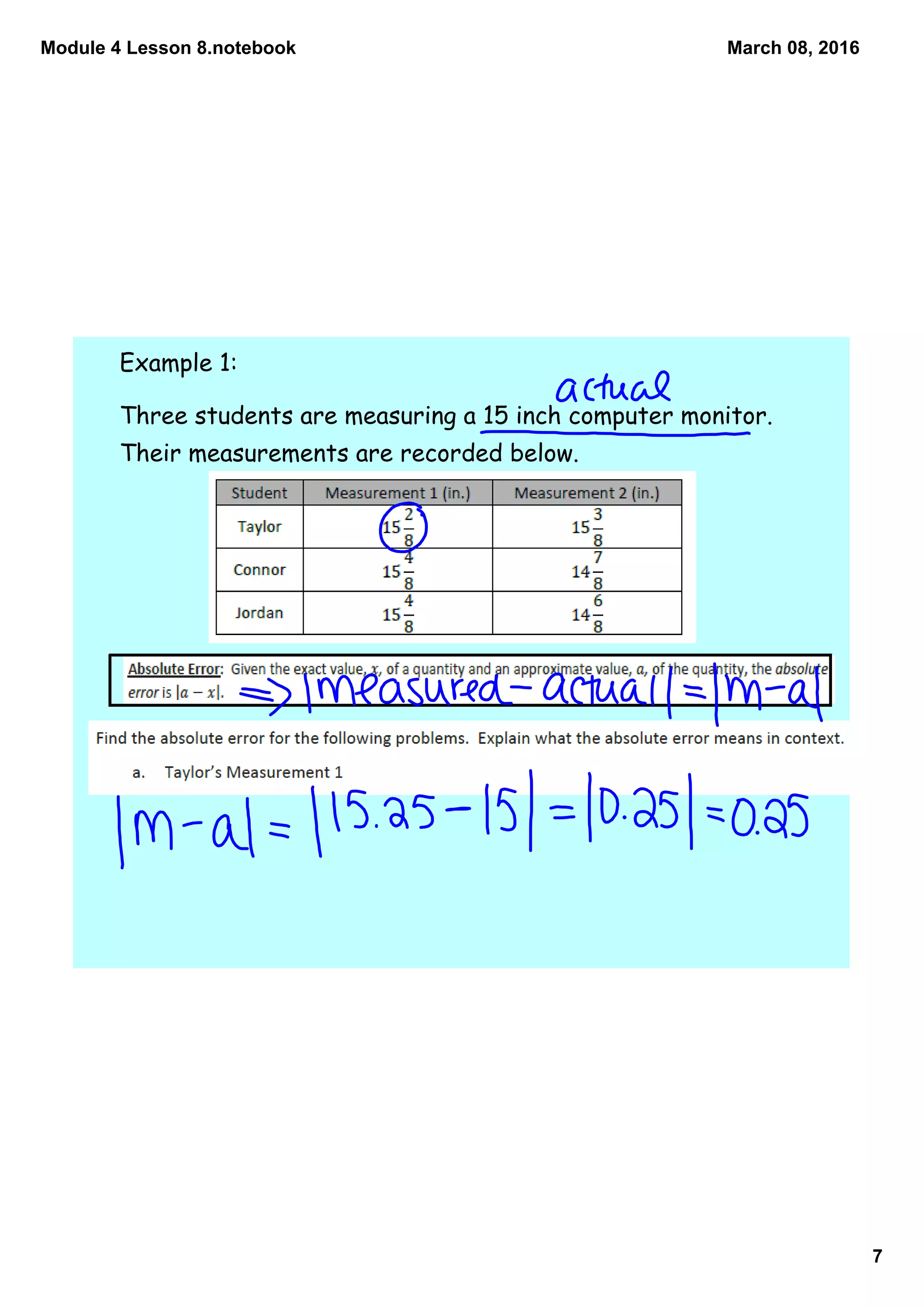 Module 4 lesson 8 | PDF